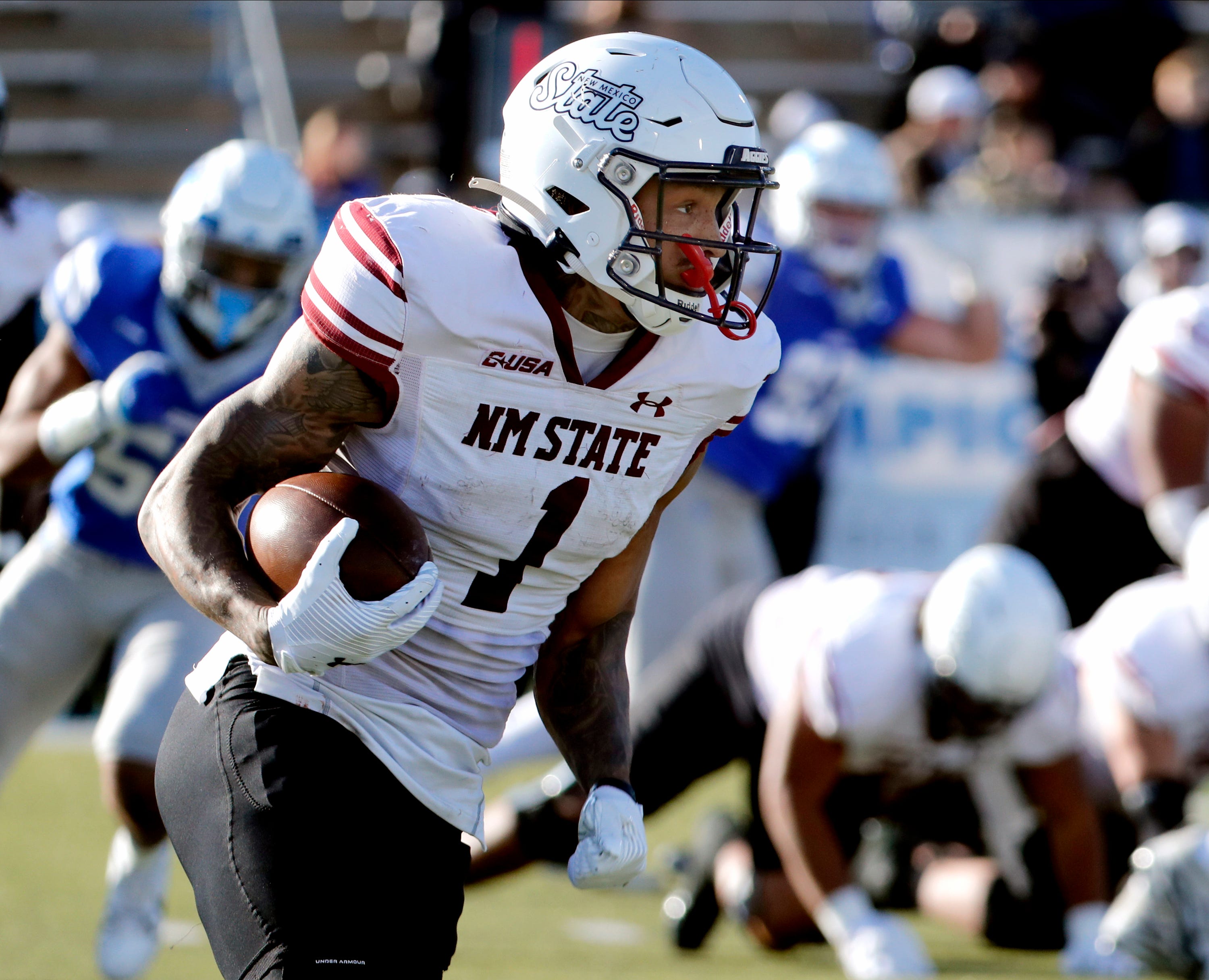 Inside New Mexico State RB Seth McGowan's one-day adventure in the ...