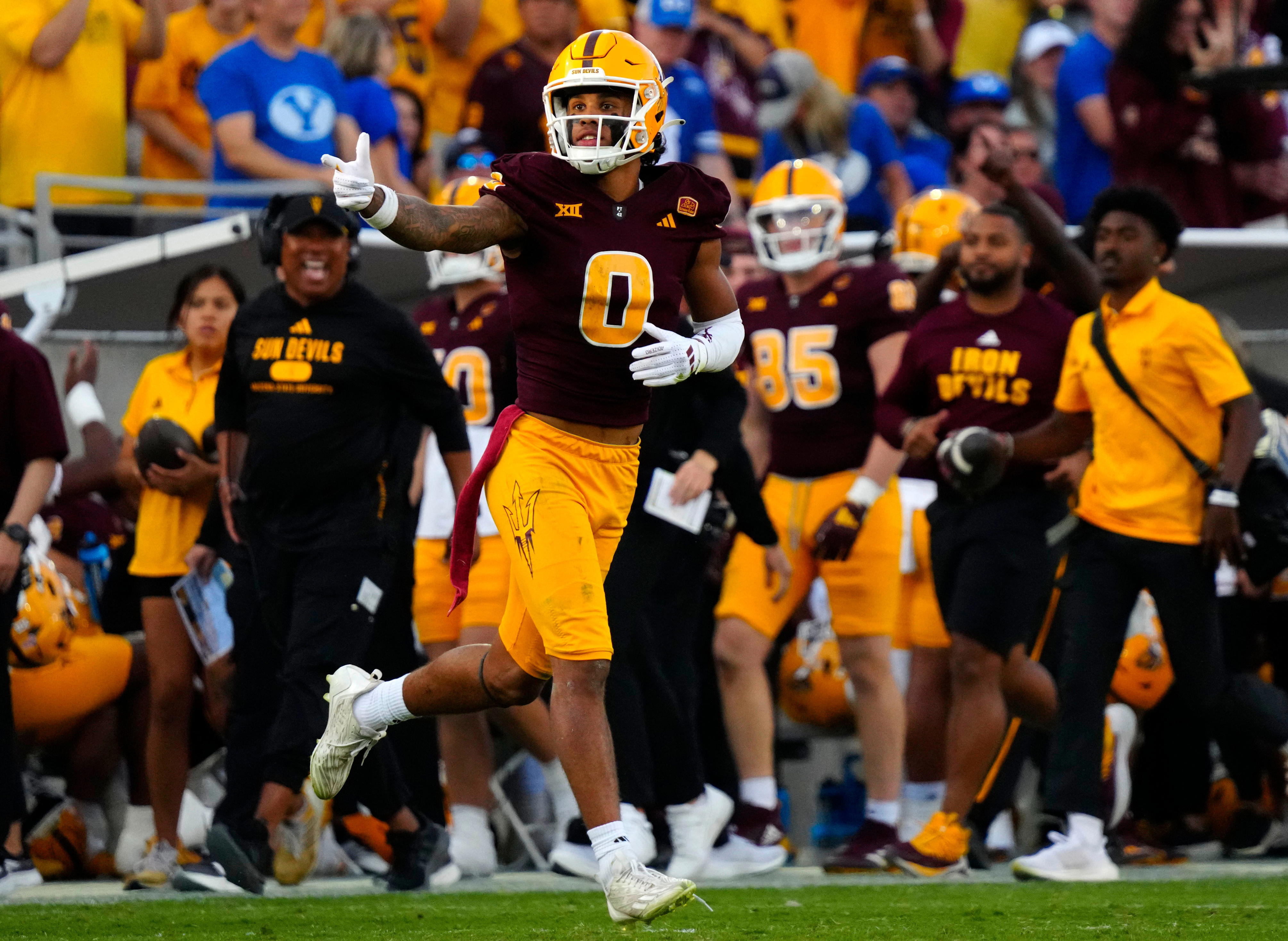 Jordyn Tyson injury update: Star Arizona State WR out for rest of 2024 ...
