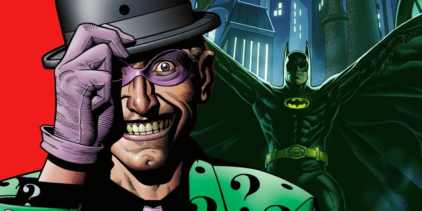 Batman 1989's New Sequel Brought The Riddler To Tim Burton's Universe ...