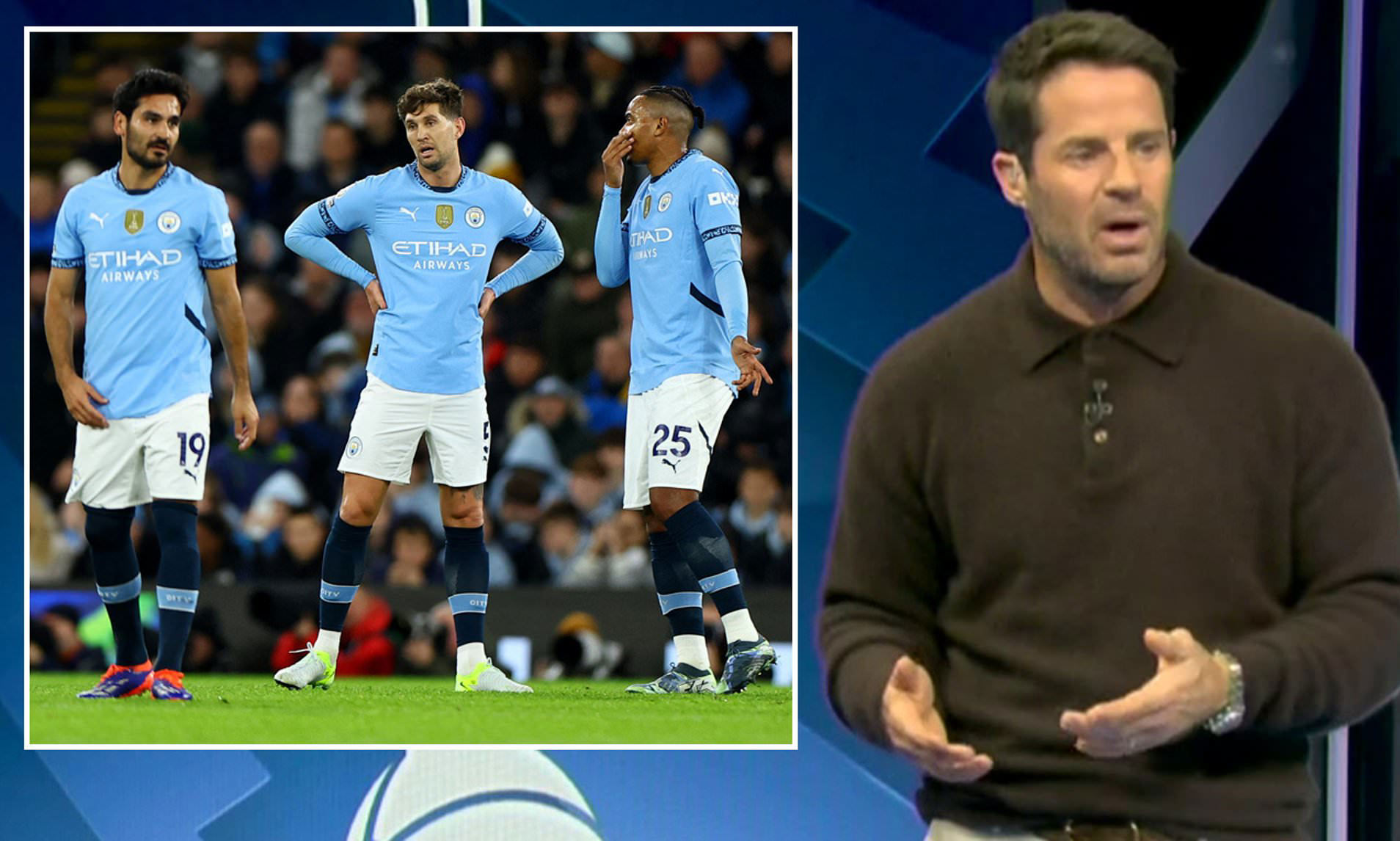 Jamie Redknapp hits out at Man City star's 'basic' defending as Premier ... Jamie Redknapp hits out at Man City star's 'basic' defending as Premier ...