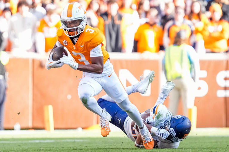 Squirrel White injury update: Tennessee WR questionable to return vs ...