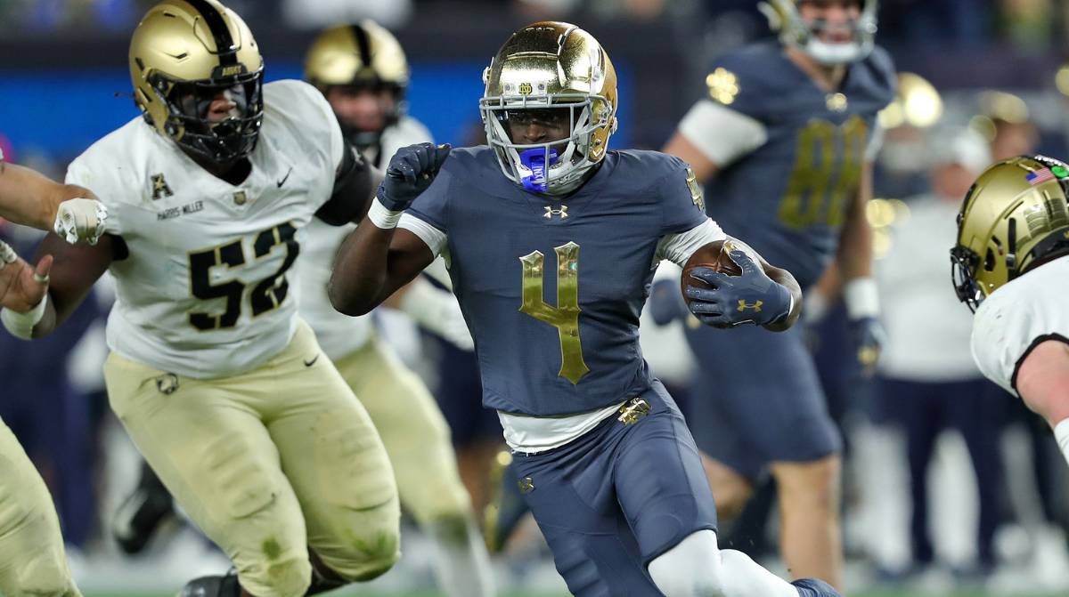 Notre Dame Running Back Jeremiyah Love Is Named An ESPN Preseason All ...