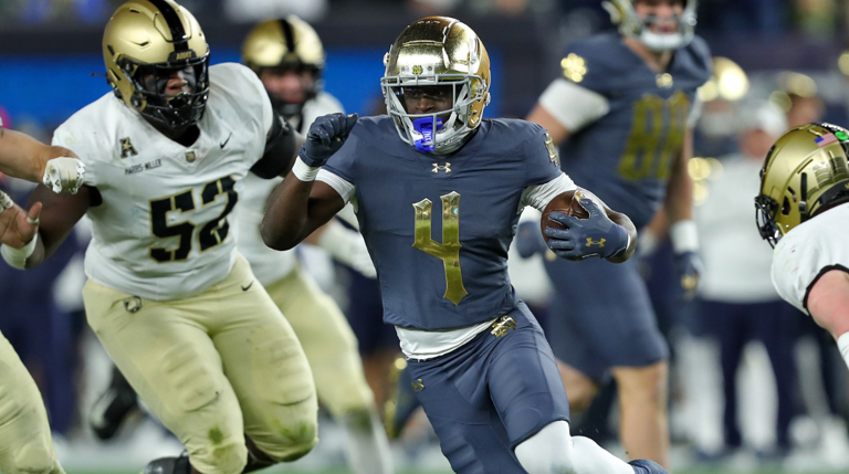 Notre Dame Running Back Jeremiyah Love Is Named An ESPN Preseason All ...