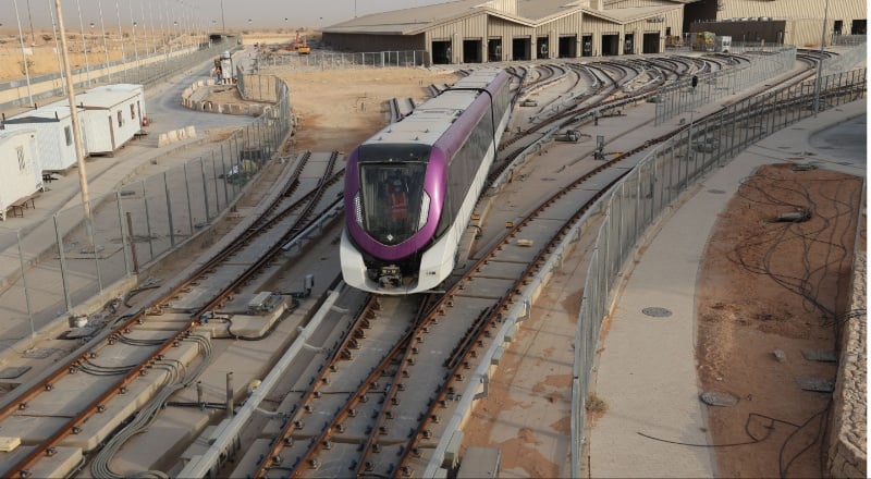 These are all the Riyadh Metro lines that are working right now