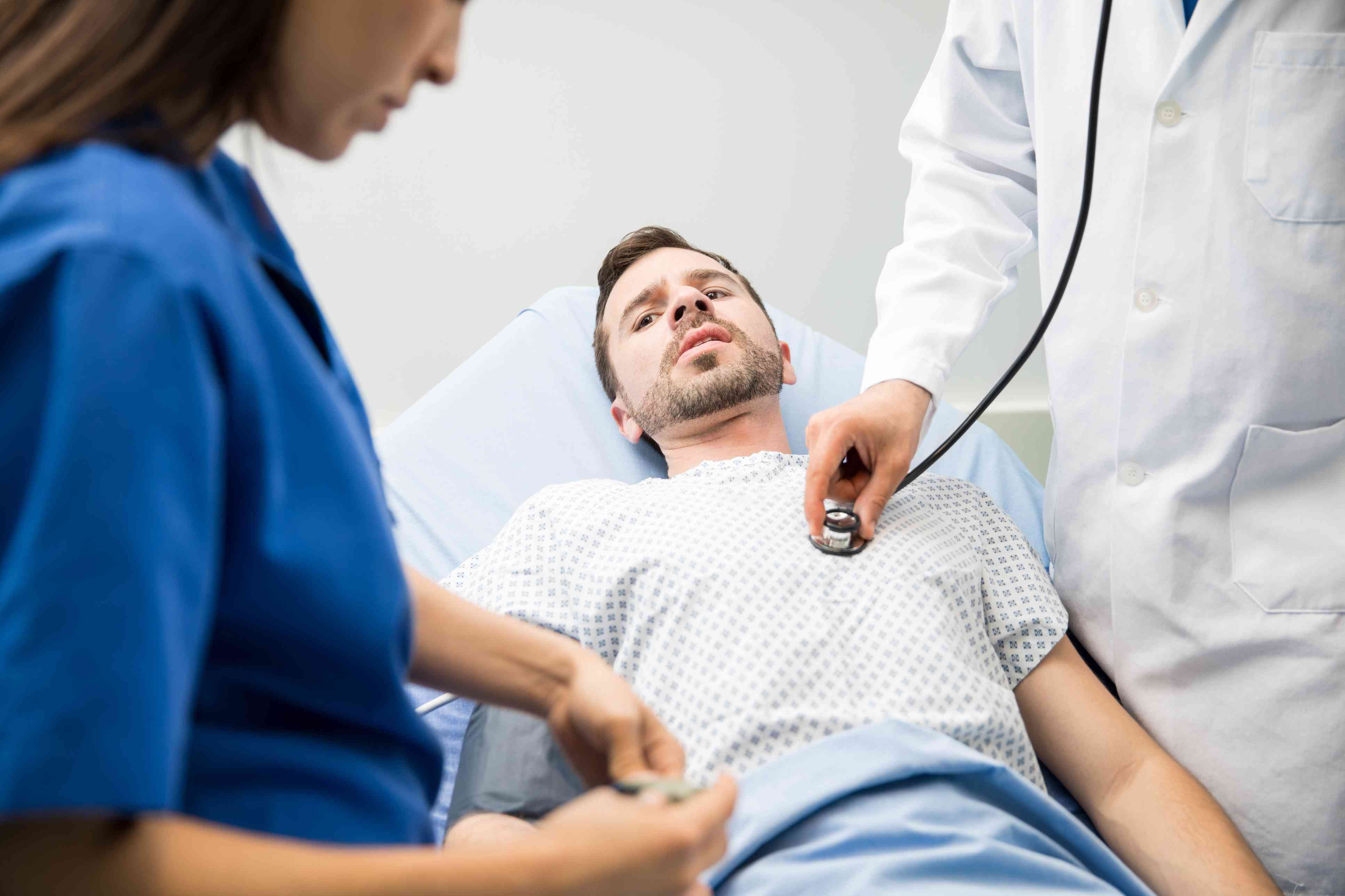 Symptoms of internal bleeding
