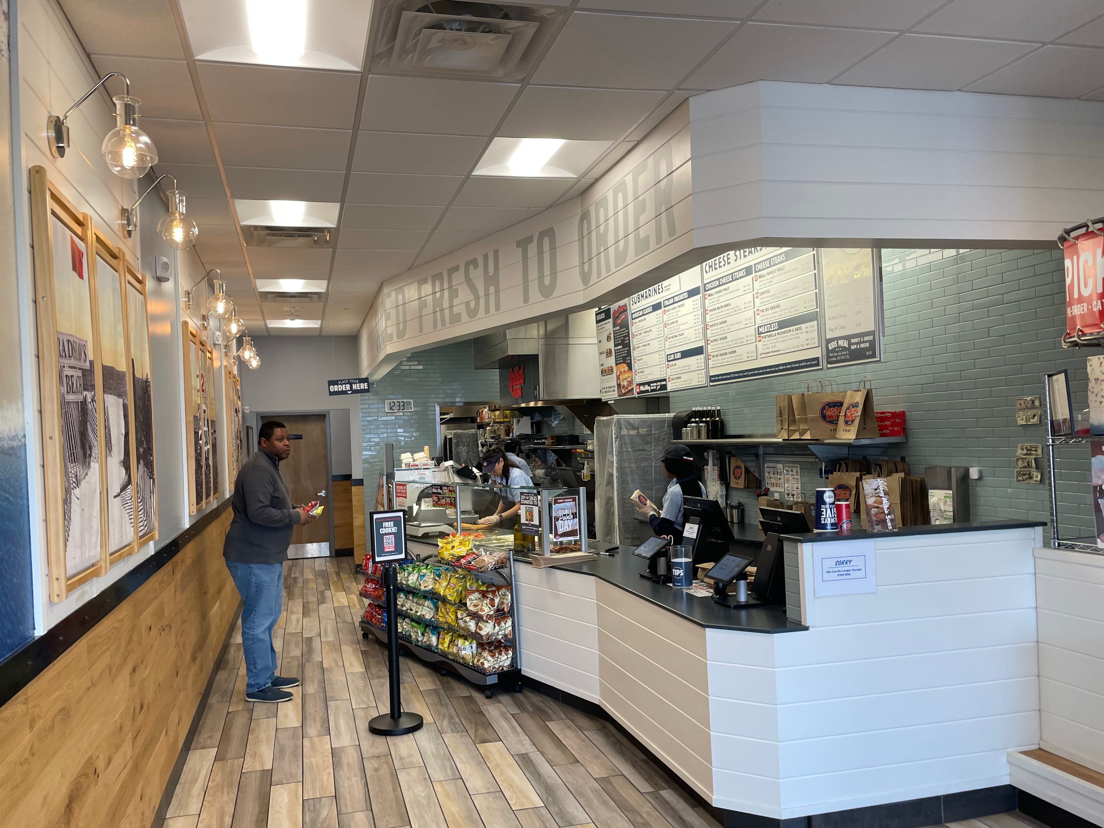 I tried club sandwiches from Subway, Jimmy John's, and Jersey Mike's ...