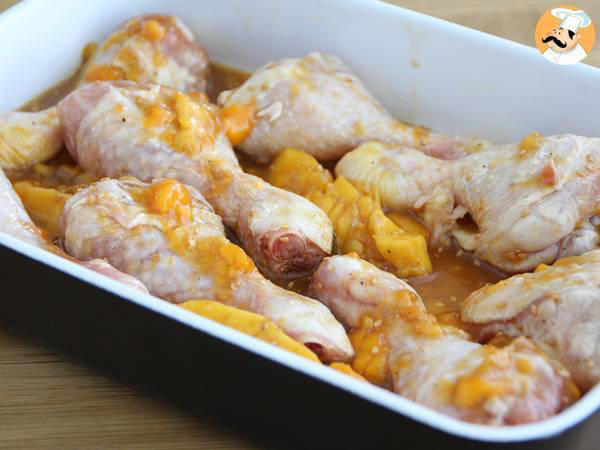 Chicken with mango - video recipe