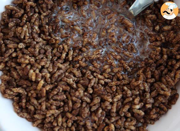 Chocolate puffed rice - coco pops copycat