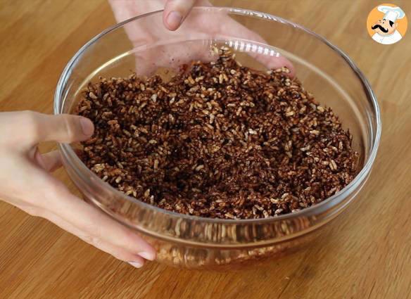 Chocolate puffed rice - coco pops copycat