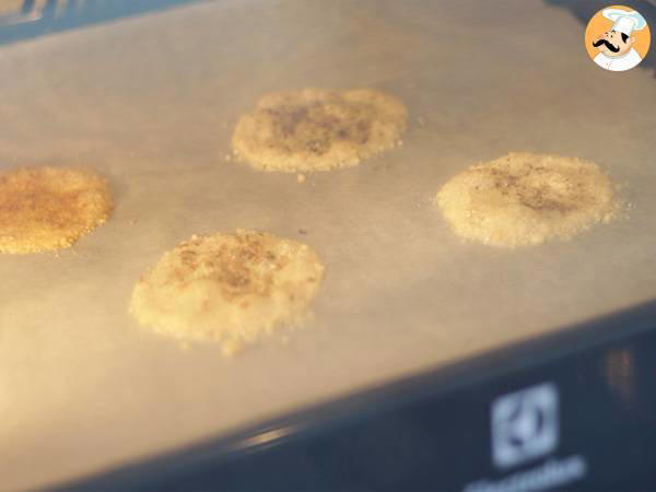 Batata chips de parmesão