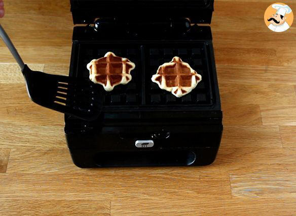 Mini gaufres au chocolat