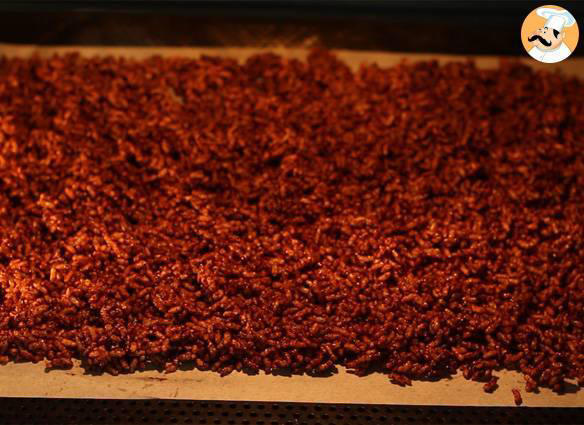 Chocolate puffed rice - coco pops copycat