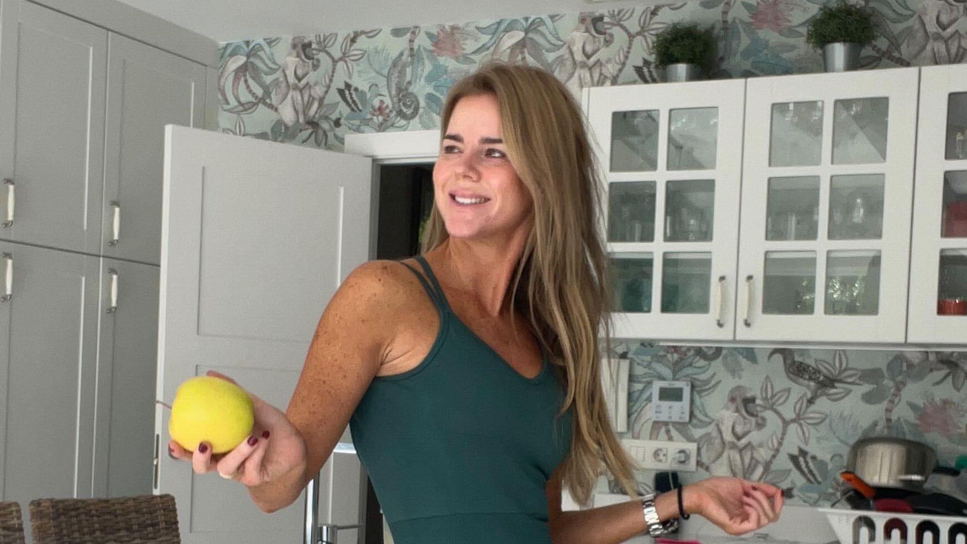 Amelia Bono sabe qué capricho dulce es bueno comer después de entrenar