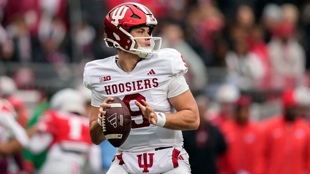 Indiana football QB Kurtis Rourke played all season on torn ACL
