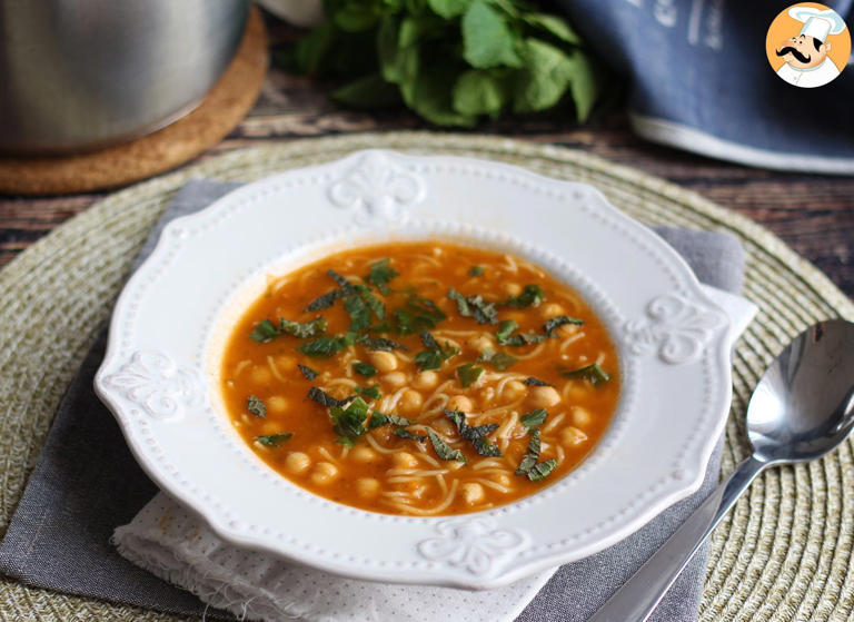 Vegetarian chorba, the fragrant and tasty soup!