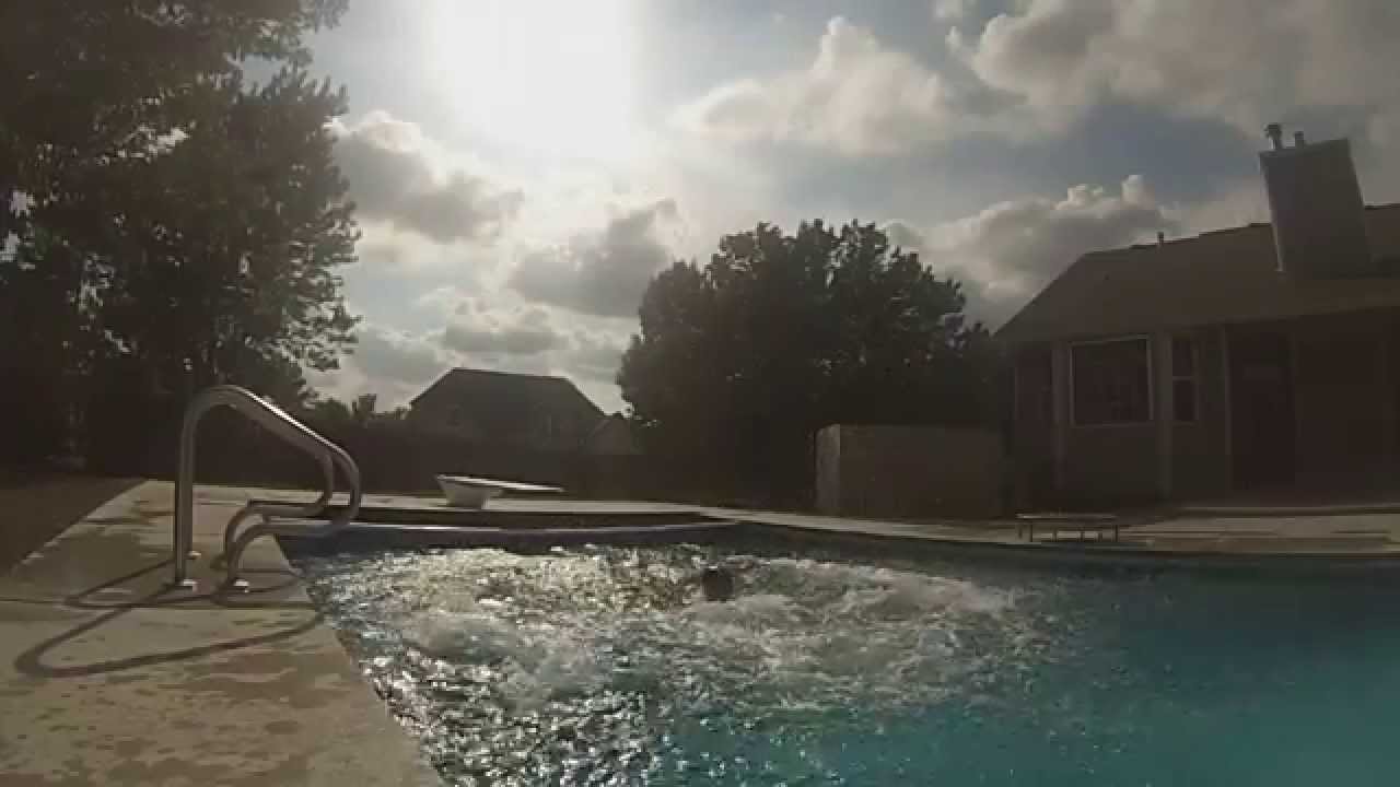 Small Diving Board Double Front Flip Fail