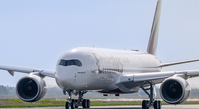 Emirates reveals 7 new routes for A350