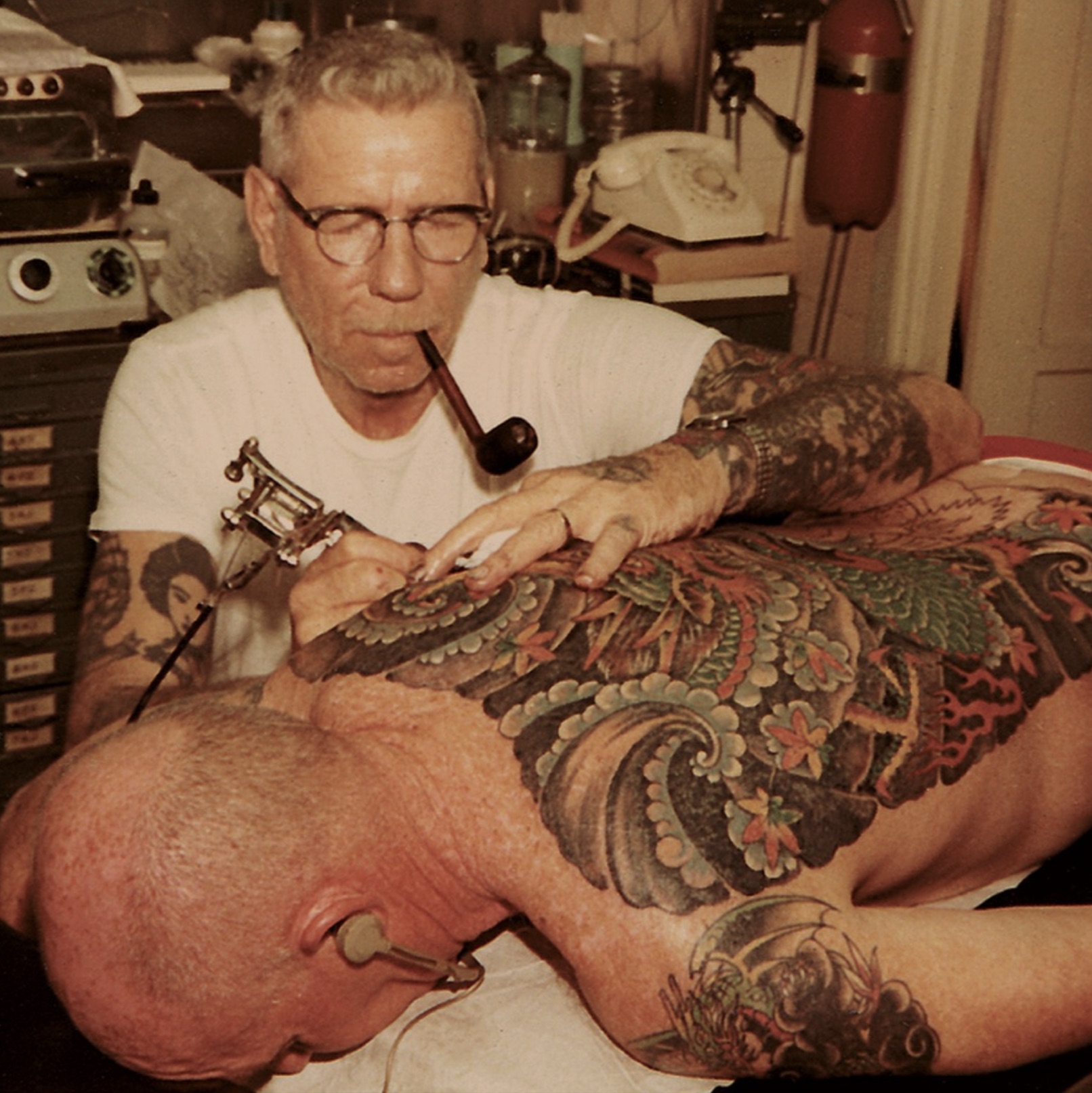 33 Vintage Sailors With Some Serious Ink