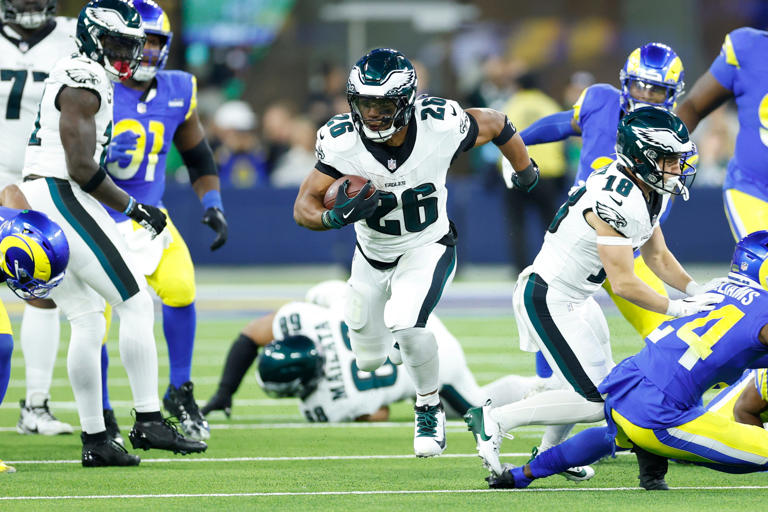Saquon Barkley classily thanks Eagles offensive line after monster ... Saquon Barkley classily thanks Eagles offensive line after monster ...