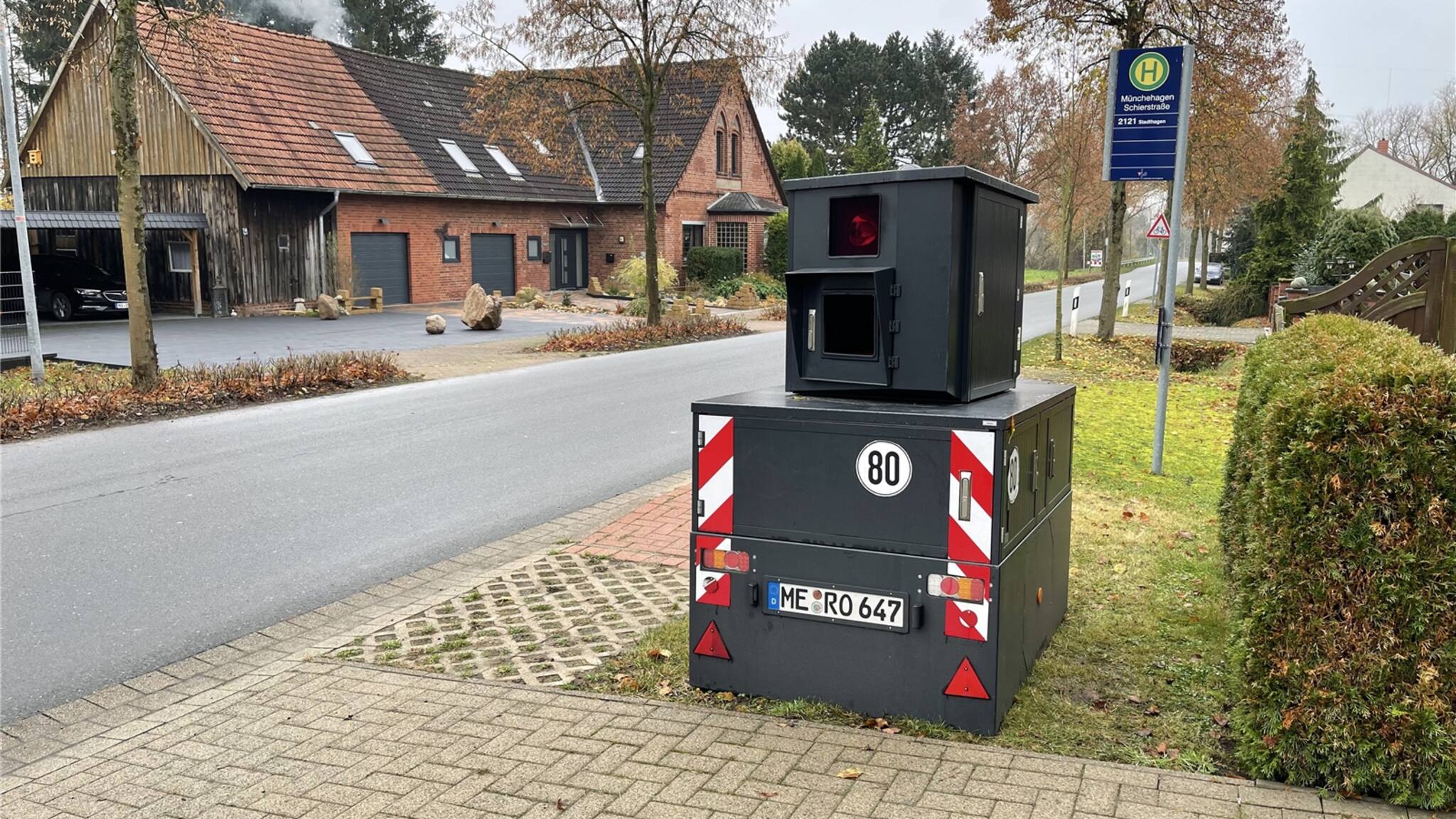 Blitzer-Radar Nienburg: Wo ab 24. Februar geblitzt wird