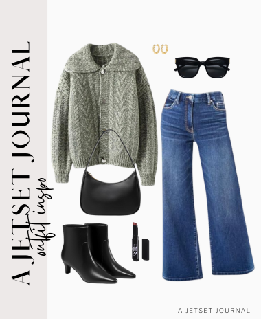 Elevated Chic Outfit Ideas Only Wearing These Cozy Jeans and Cardigans ...