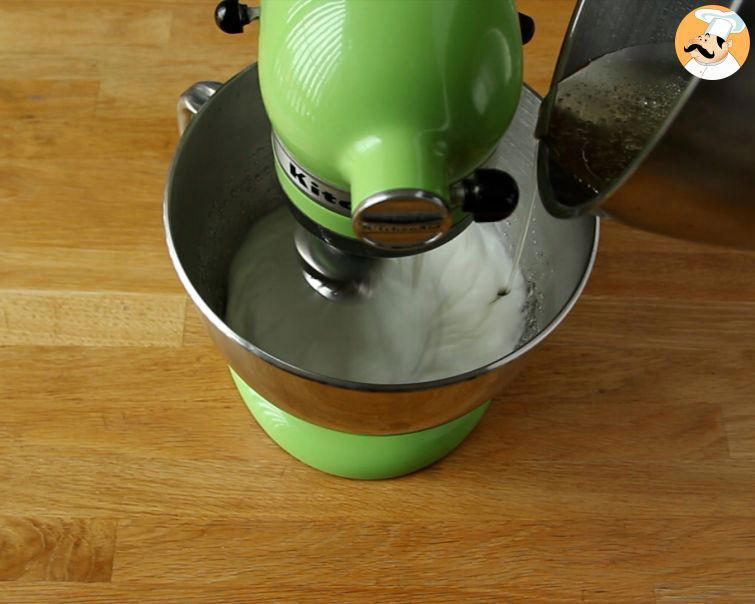 Tronco de crema de limón y merengue