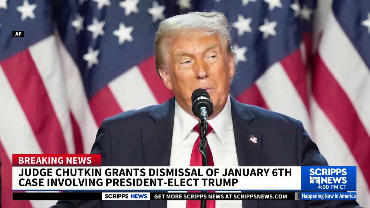 Judge grants motion to dismiss Jan. 6 case against President-elect ... Judge grants motion to dismiss Jan. 6 case against President-elect ...