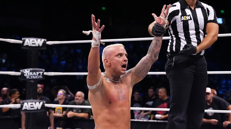 Darby Allin Reportedly Did Dangerous AEW Full Gear Stunt Himself Darby Allin Reportedly Did Dangerous AEW Full Gear Stunt Himself
