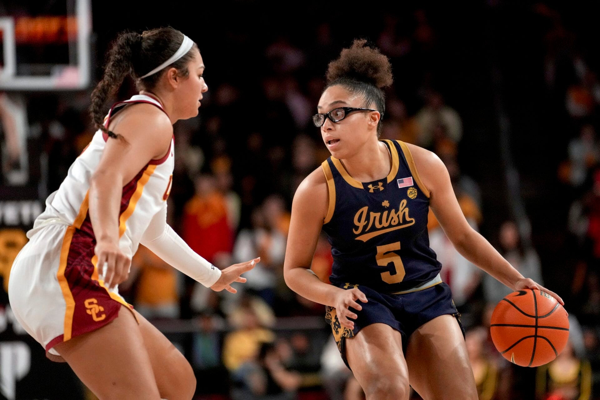 Notre Dame guard Olivia Miles transfers to TCU for final college season