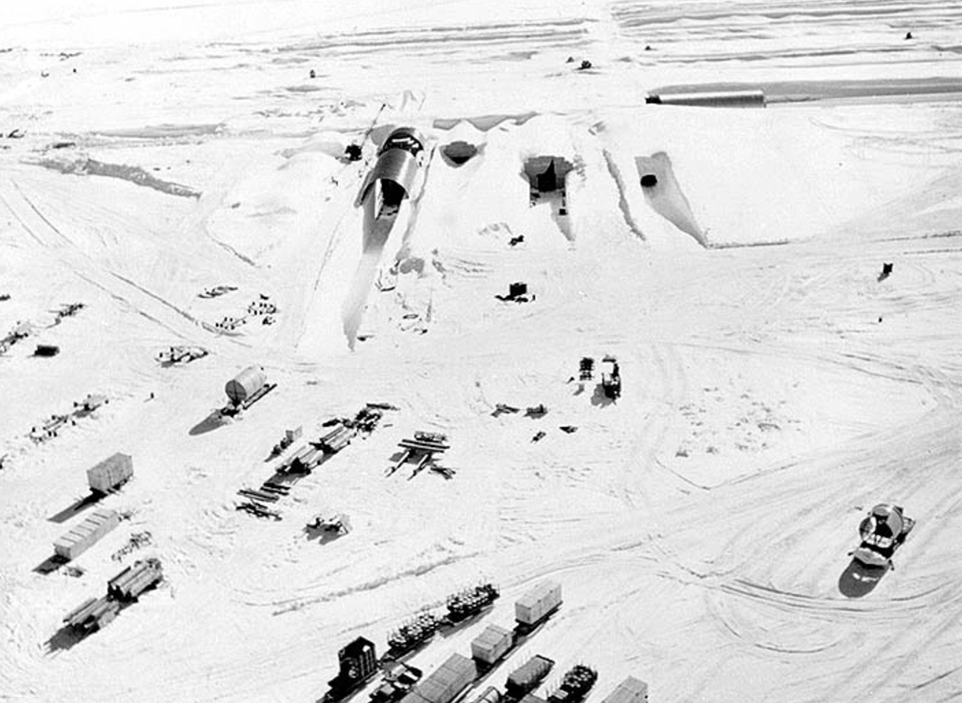 The Secret Cold War City the U.S. Built Under the Snow