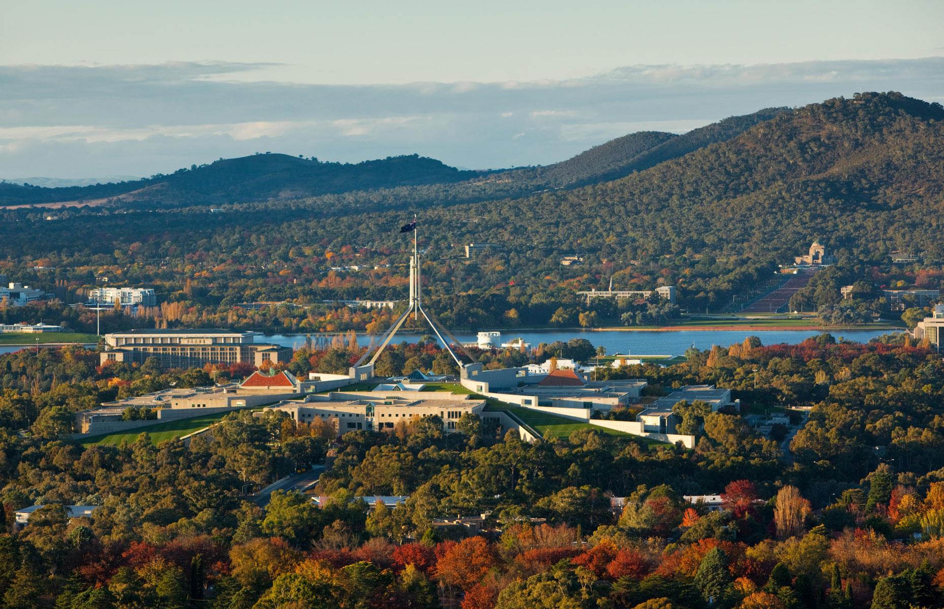 How big is the average home in Canberra compared to other capitals?