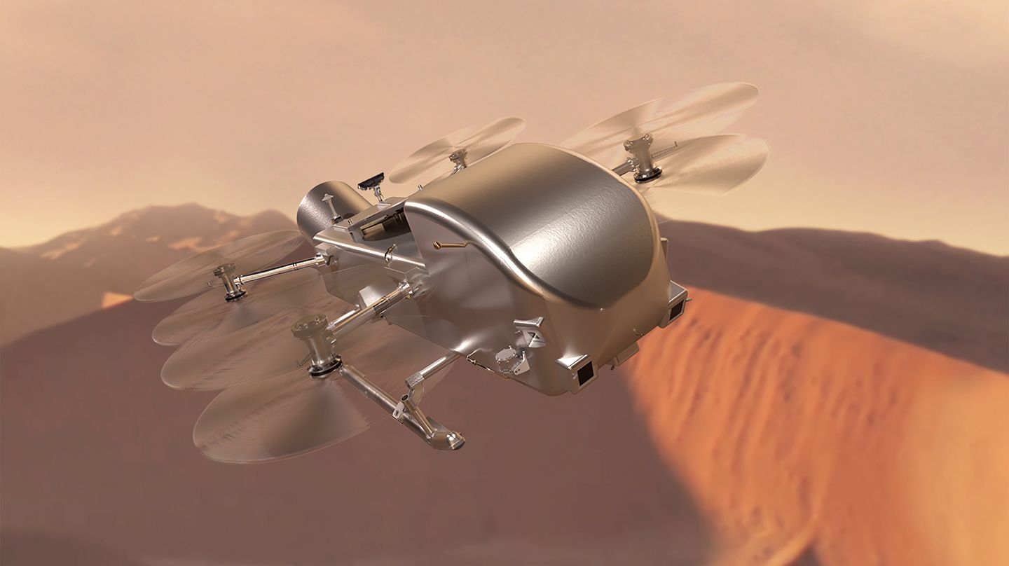 NASA's Dragonfly nuclear-powered helicopter clears key hurdle ahead of ...