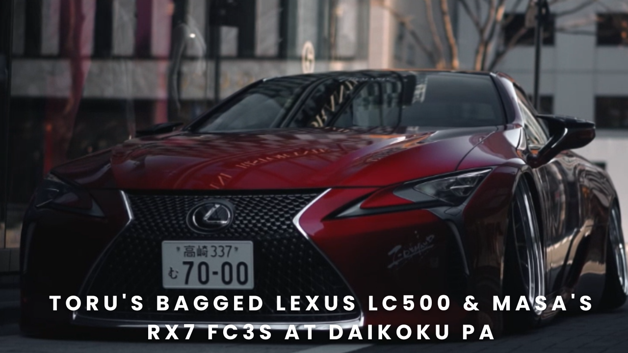 Toru's Bagged Lexus LC500