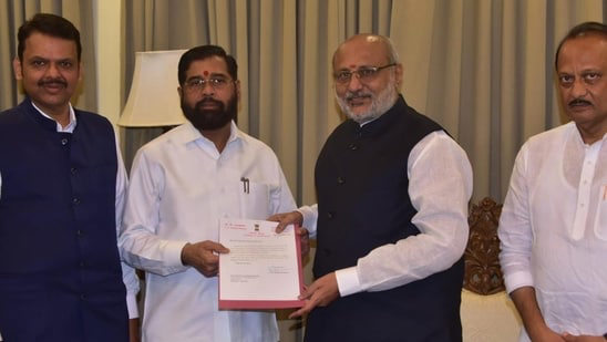 Maharashtra Governor asks Eknath Shinde to continue as caretaker CM Maharashtra Governor asks Eknath Shinde to continue as caretaker CM