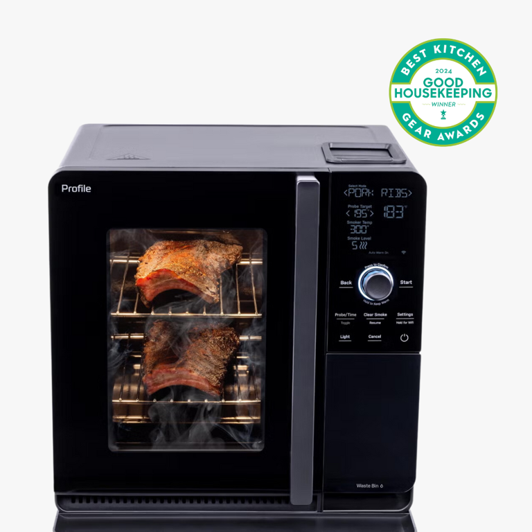 GE Profile Smart Indoor Pellet Smoker Review: A Smoker That Sits on ...