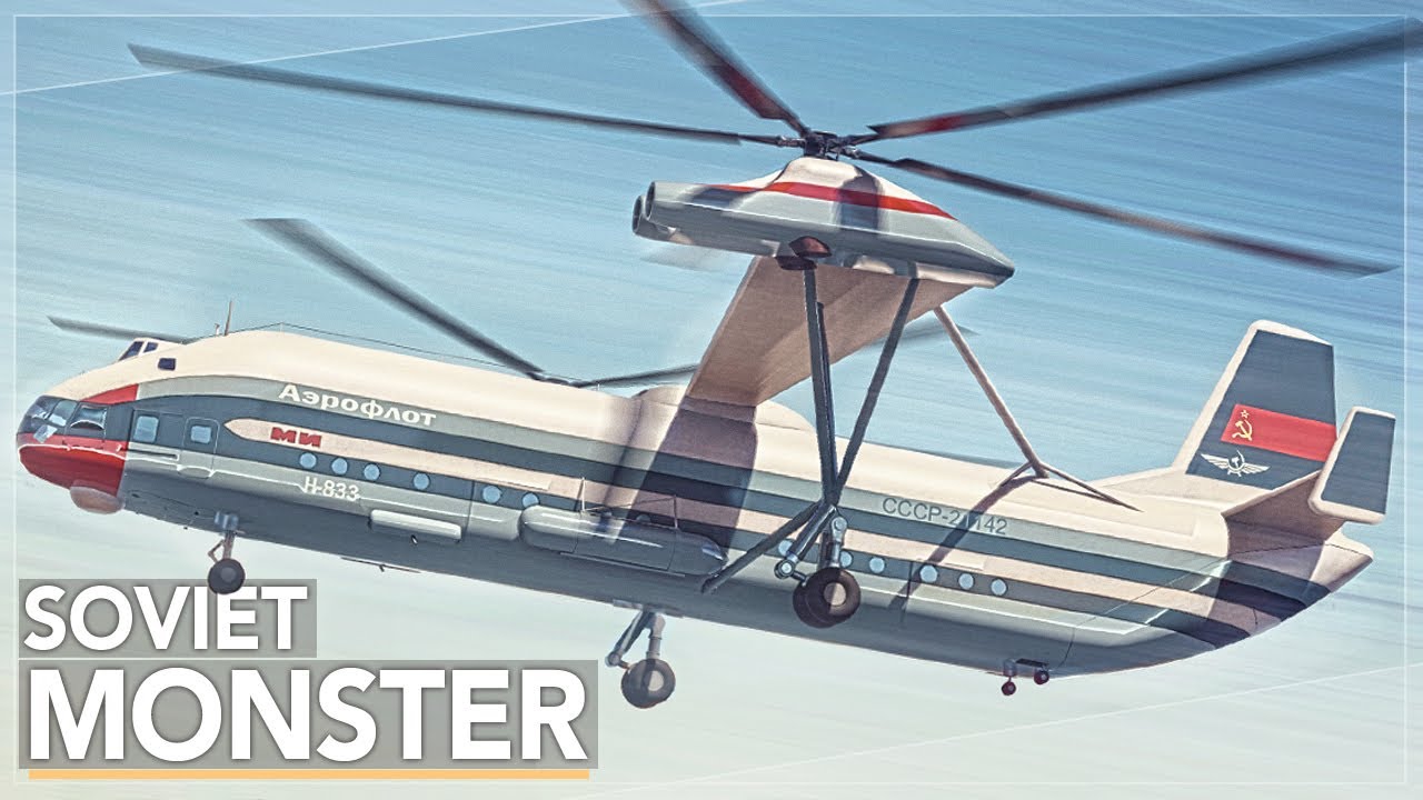 Inside the Mil V‑12 – The Largest Helicopter Ever Built for War