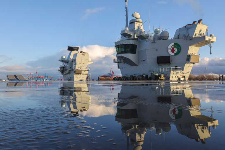 Why is HMS Queen Elizabeth leaving Portsmouth and not been on a ...