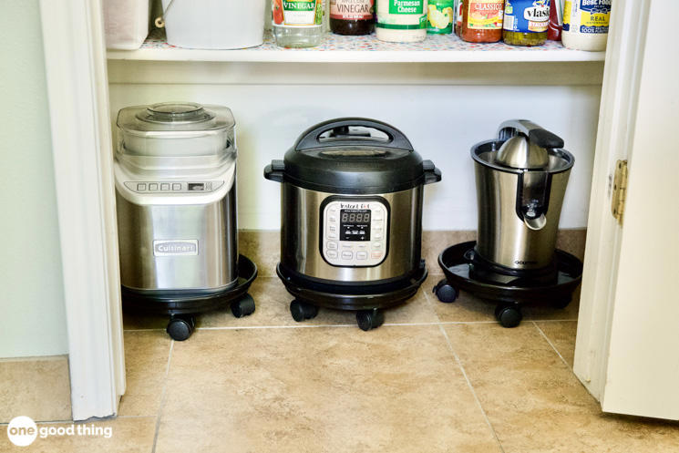 This Storage Hack For Small Kitchen Appliances Is So Smart