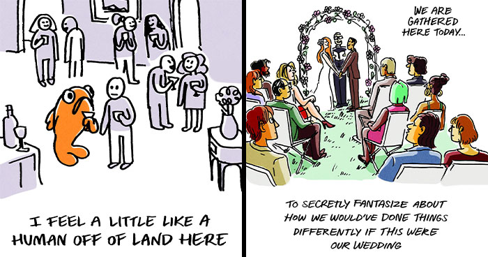 Artist Created 18 New Comics Illustrating Situations That Many People ...
