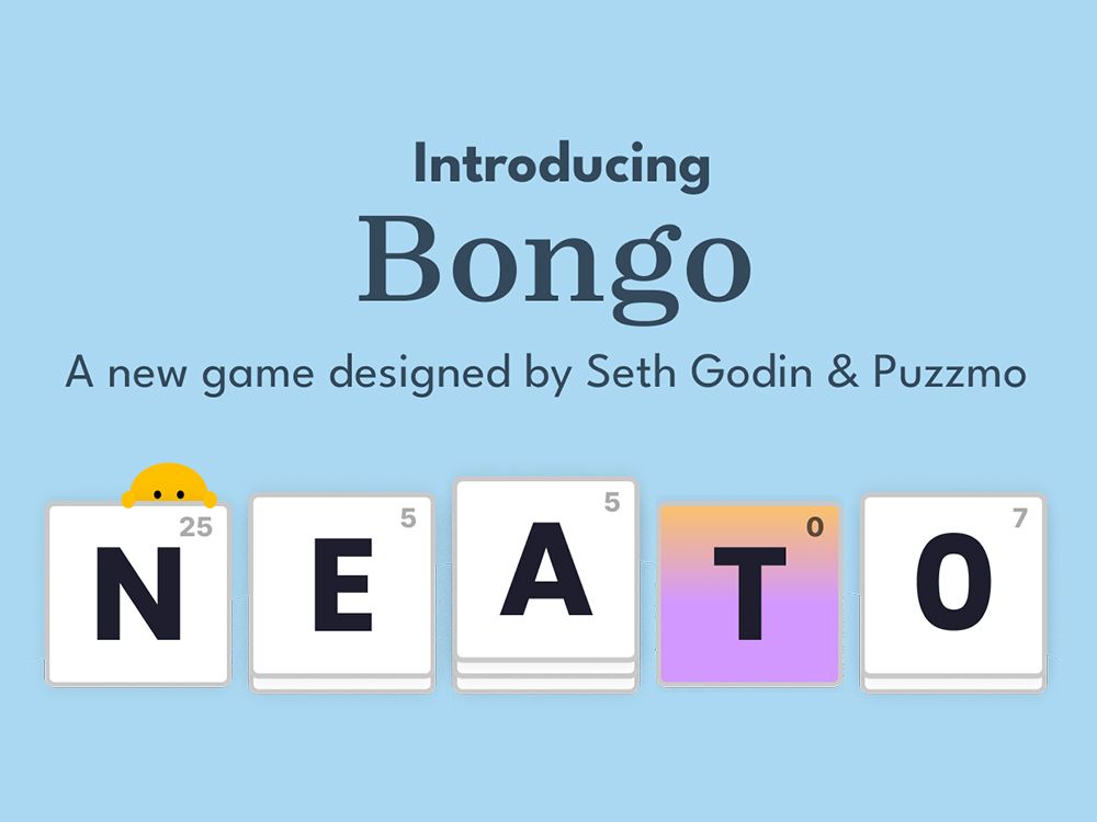Your daily Puzzmo: Play today's Bongo