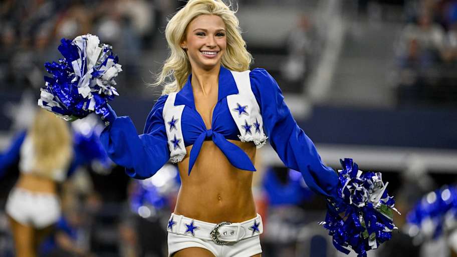 Dallas Cowboys cheerleaders rookies flaunt new uniforms after making team