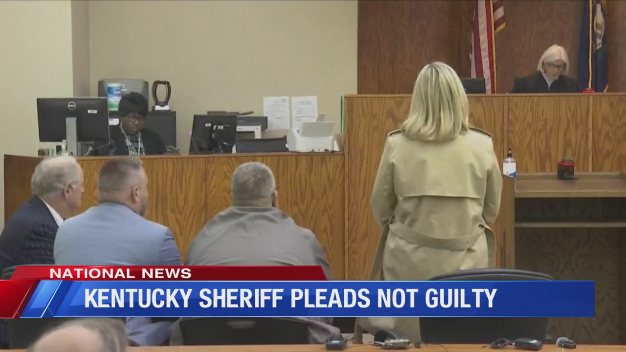 Kentucky sheriff pleads not guilty Kentucky sheriff pleads not guilty