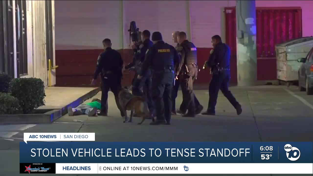 Stolen vehicle report leads to standoff outside 7-Eleven store Stolen vehicle report leads to standoff outside 7-Eleven store