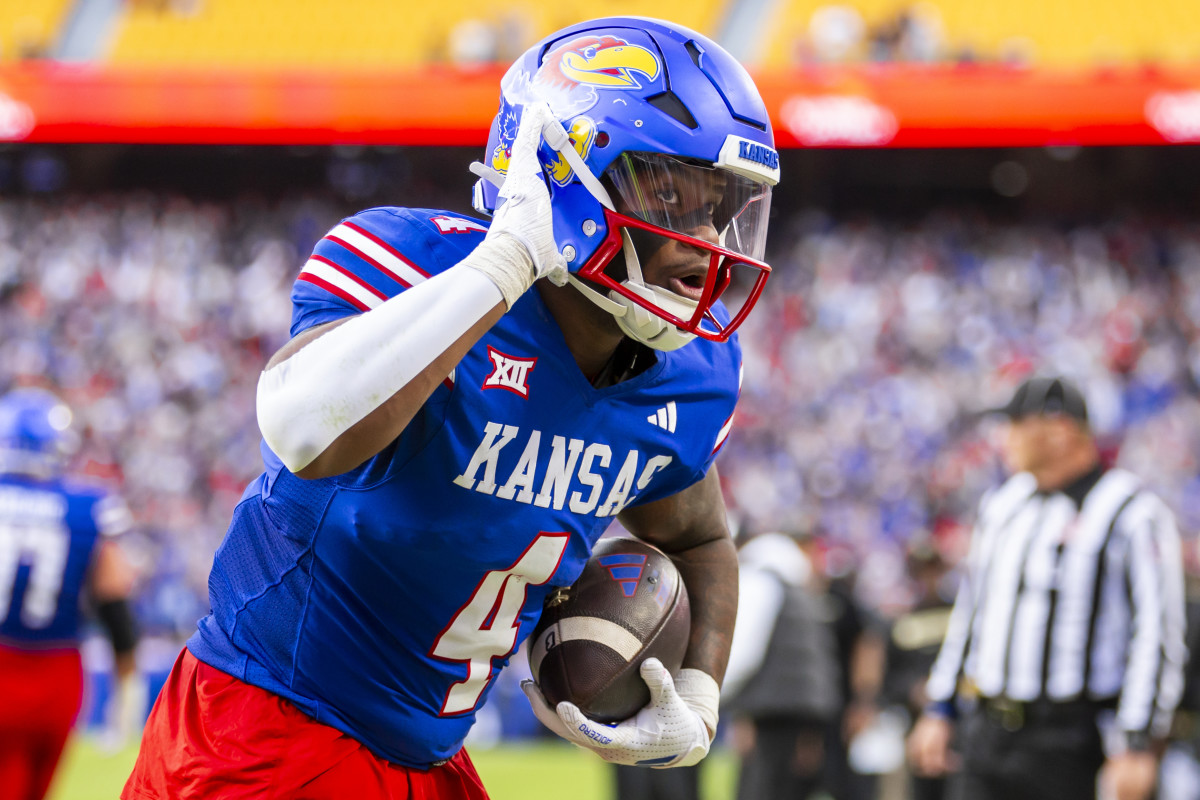 New Orleans Saints Draft Kansas Jayhawks Running Back Devin Neal
