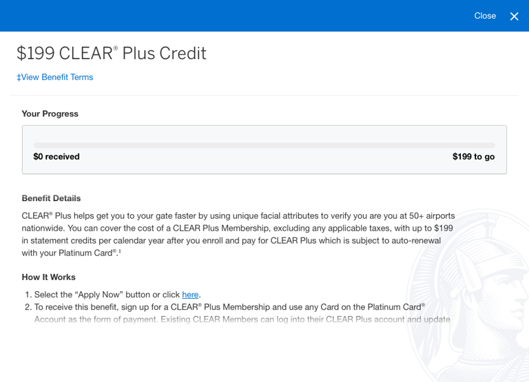 How to use the American Express Clear Plus benefit