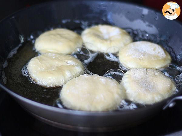 Donuts rellenos de nutella, berlinas