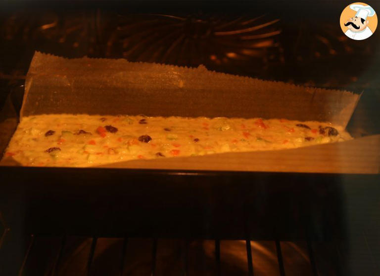 Cake de semoule à la courgette et à la carotte