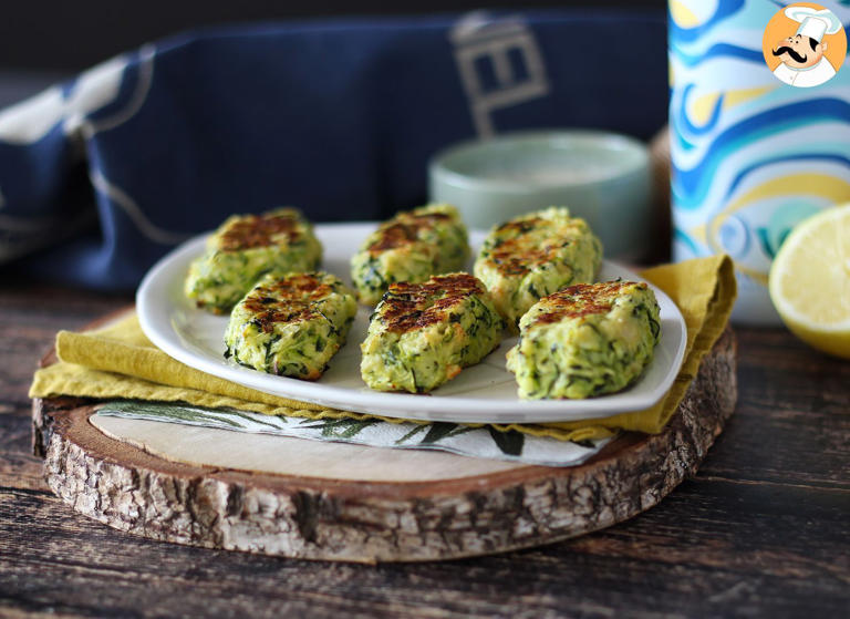 Oven baked zucchini croquettes to make the whole family love vegetables!