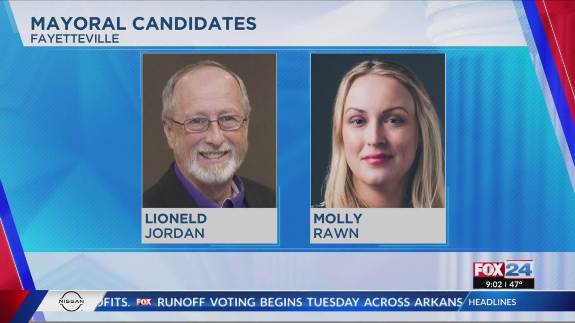 Fayetteville runoff candidates make final pitches as voters head to polls Fayetteville runoff candidates make final pitches as voters head to polls