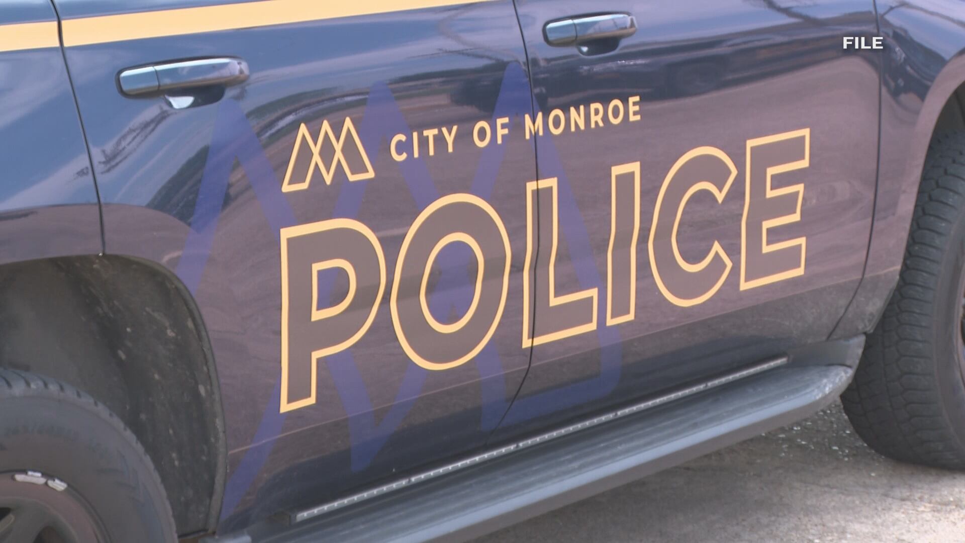 Monroe Police say a man is in critical condition after being hit by a car